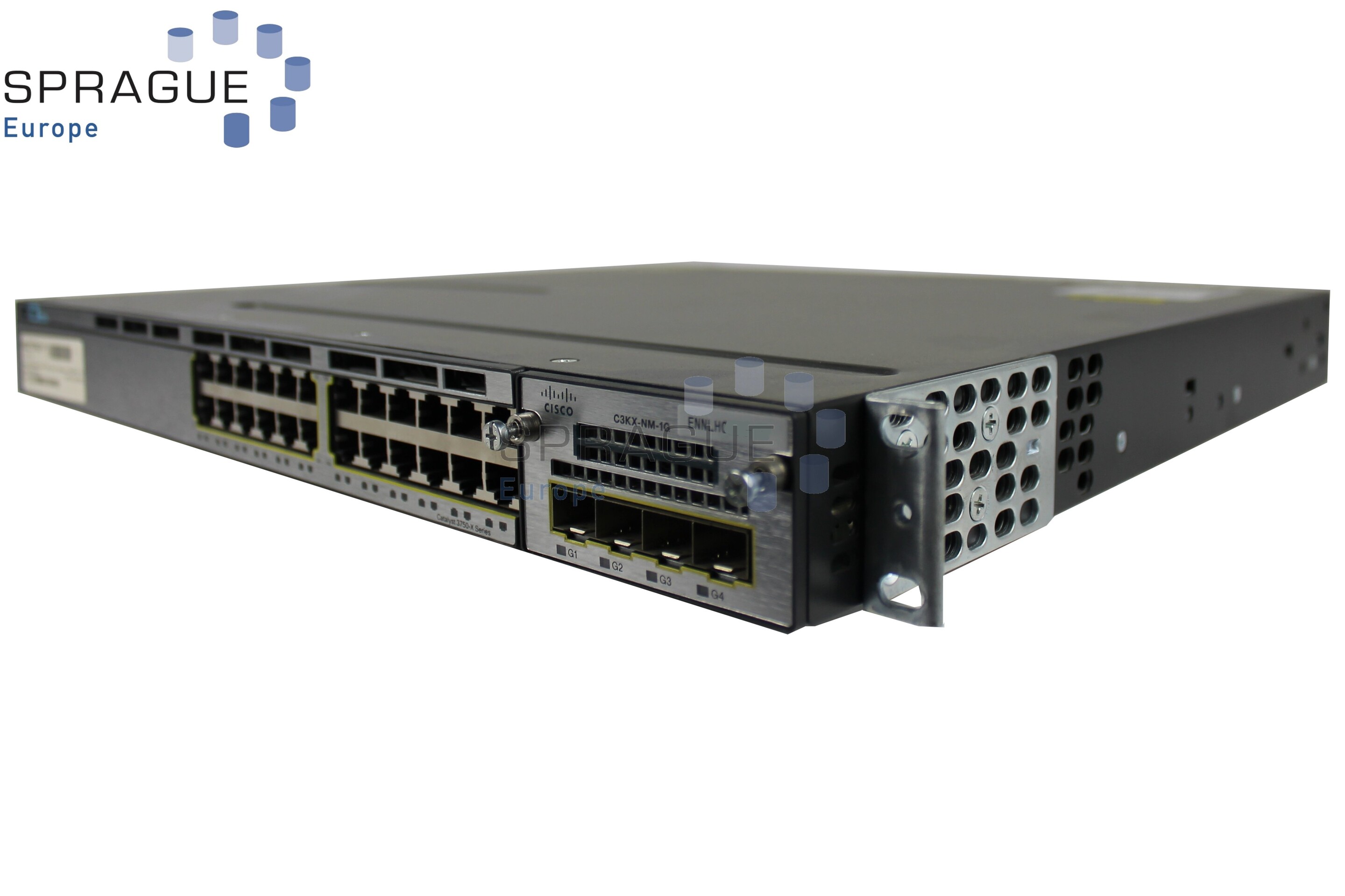 Cisco Catalyst 3750X Ethernet RoHS // WS-C3750X-24T-S V05 - Switchparts.com