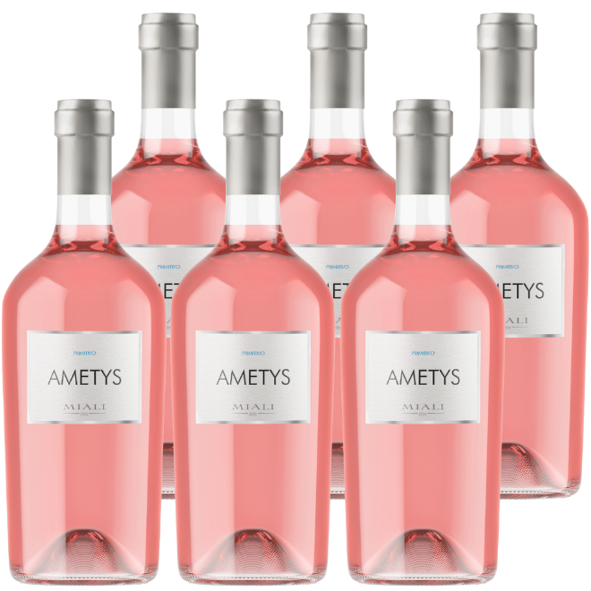 Miali 'Ametys' Primitivo Rosato IGP Puglia - ONWINE: From winemaker to ...