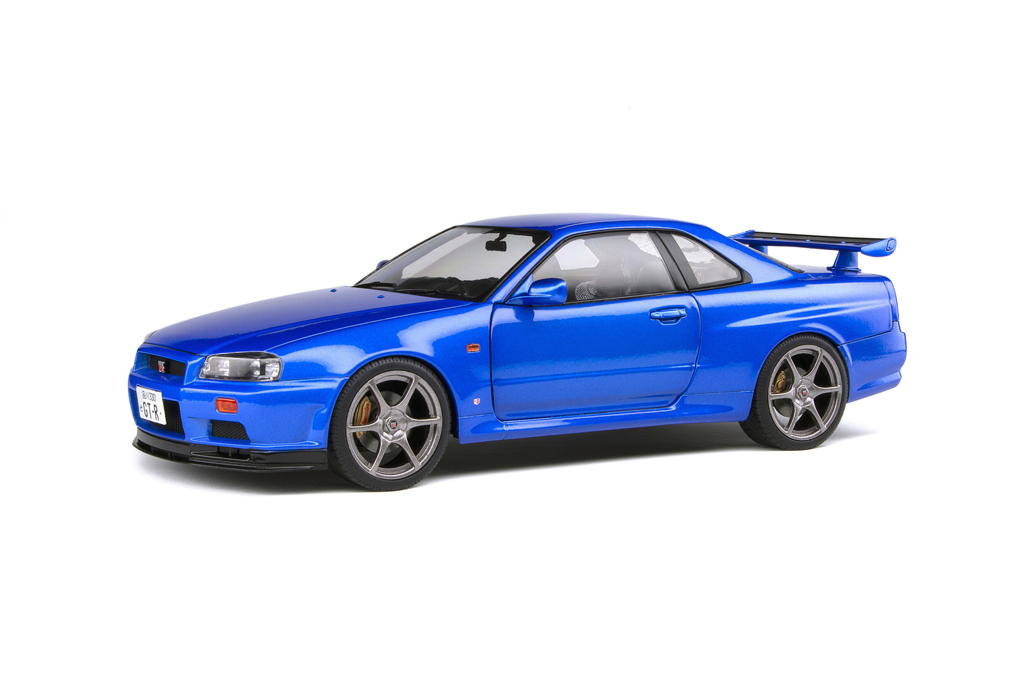 1:18 Nissan Skyline R34 GT-R Bayside Blue - Pole Position