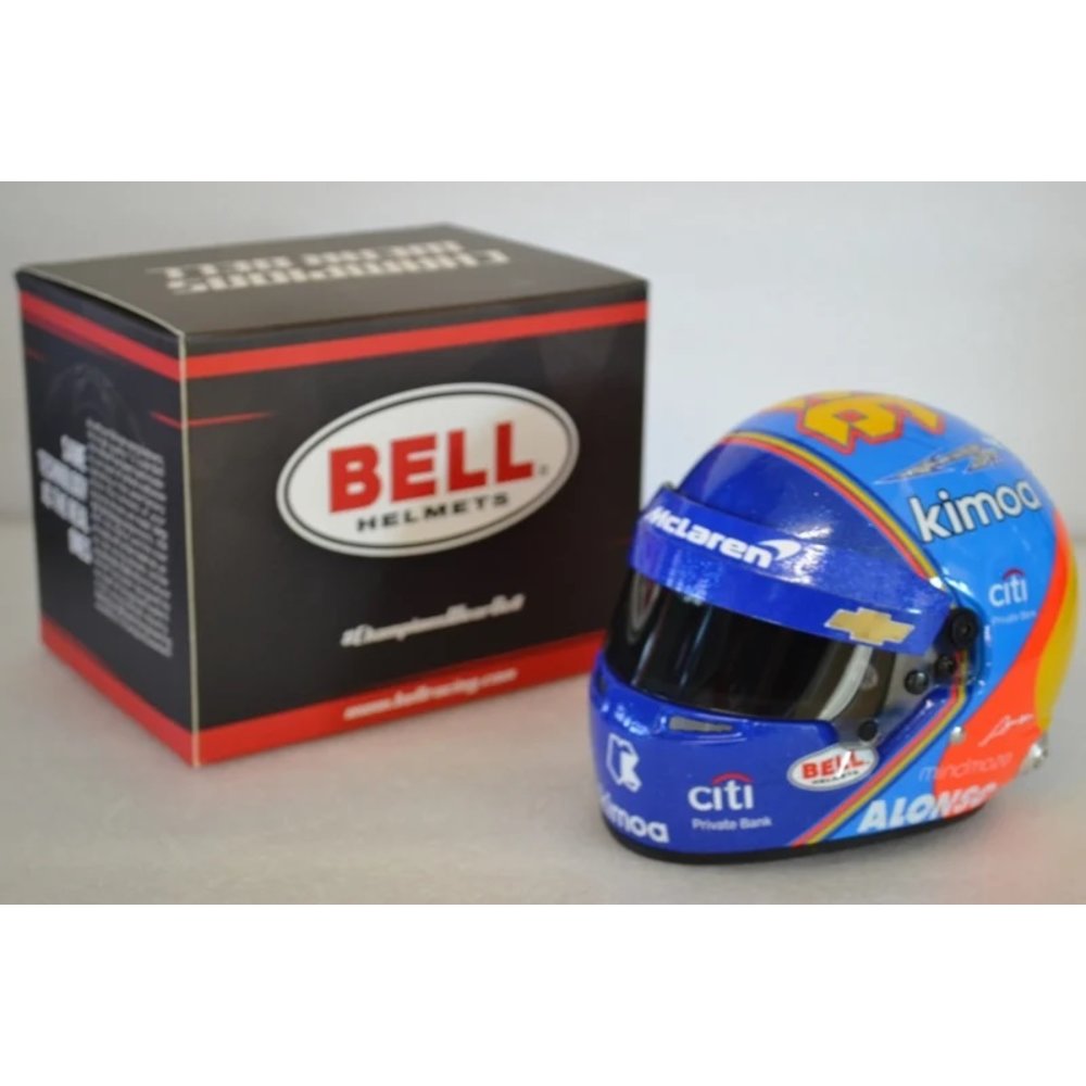 1:2 Bell Helmet F. Alonso 'Indy 500 2019' - Pole Position