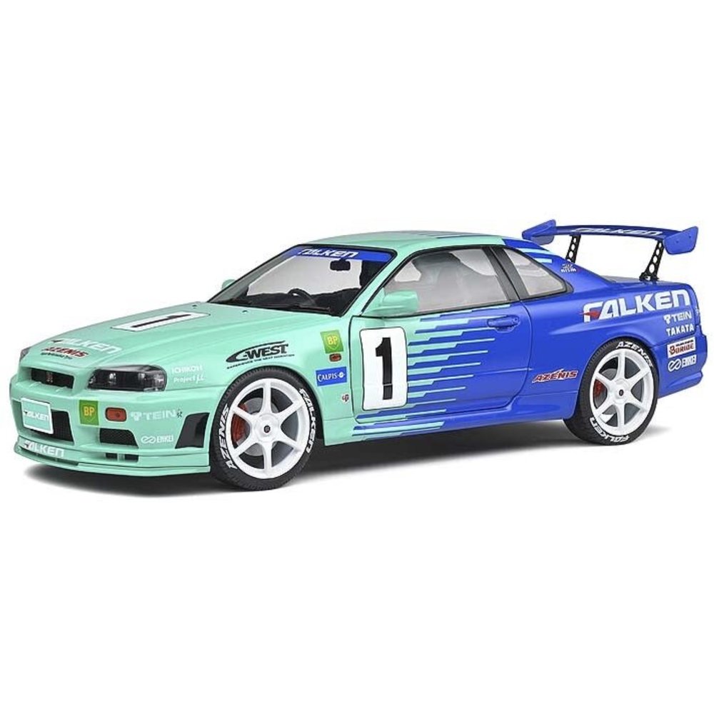 1:18 Nissan Skyline R34 GT-R Falken Drift - Pole Position