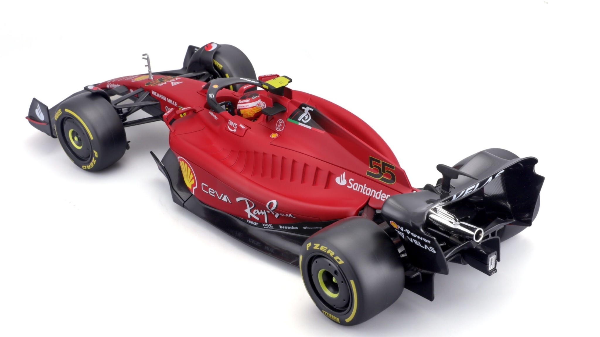 F1-75 #55 C. Sainz 2022 - Pole Position