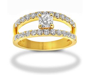 The Flanders Collection ring 215 0.34+.066Ct GHSi2 - Juwelier Caenen bvba
