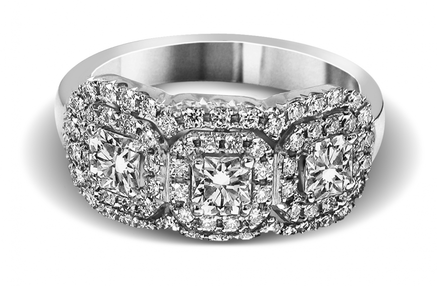 The Flanders Collection 232 1.12Ct DEFSi2 Ring - Juwelier Caenen bvba