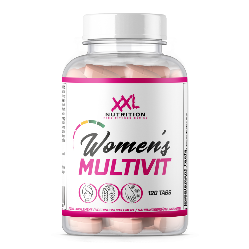 Women's Multivit | XXL Nutrition | 120 tabs - | FO Nutrition Shop