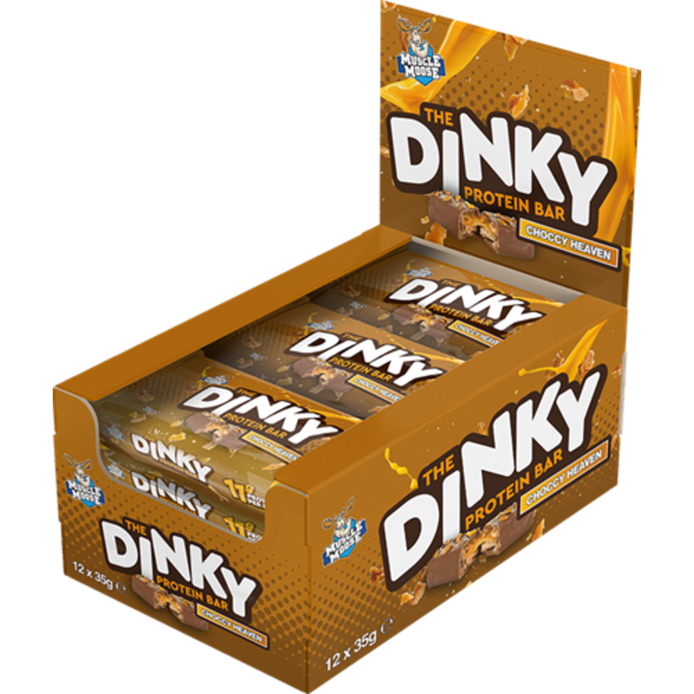 Muscle Moose The Dinky Protein Bar (12x35gr) - | FO Nutrition Shop