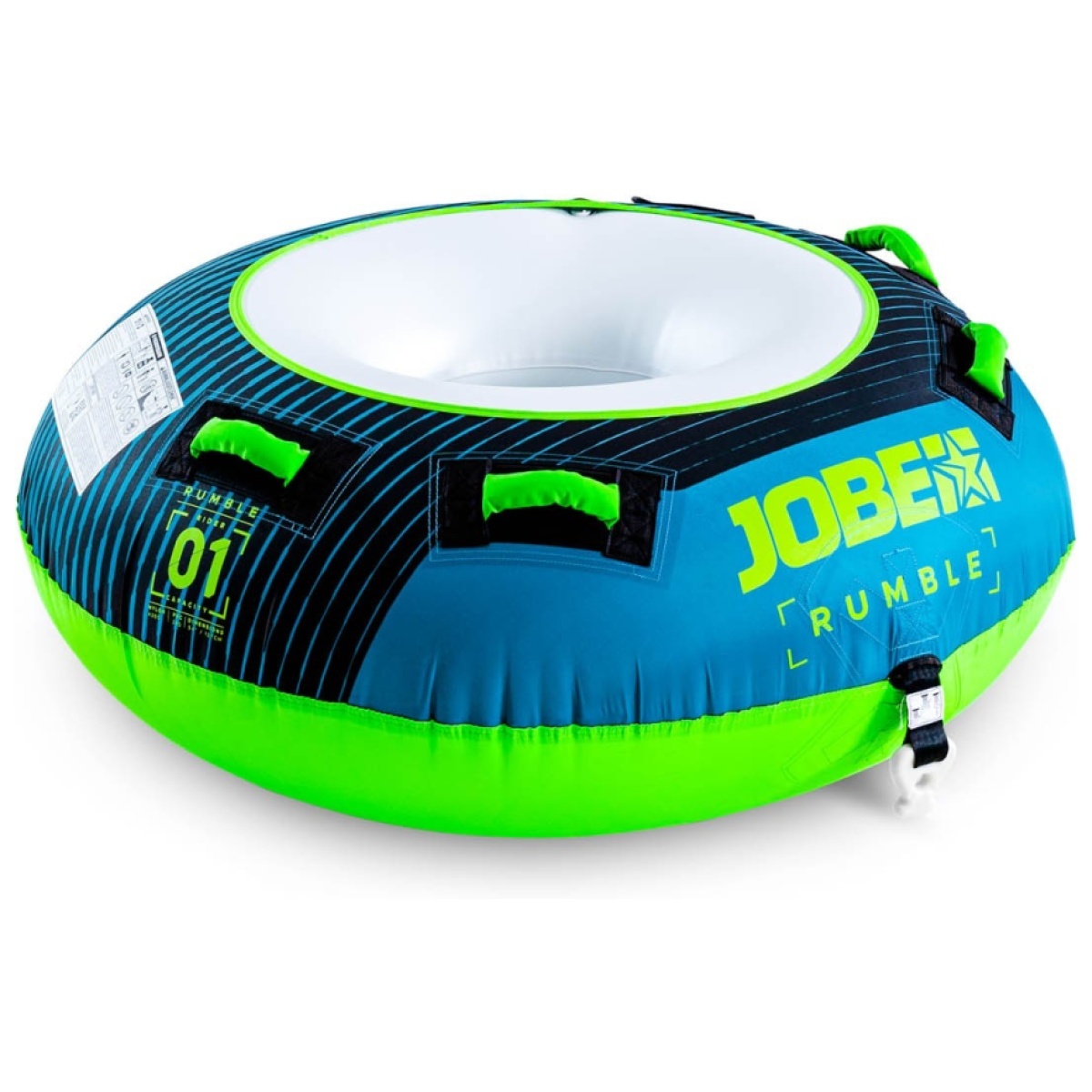 JOBE Funtube Rumble 1 persoons Teal - Watersportsonline.nl