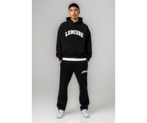 College Tracksuit Black - LUMI3RE