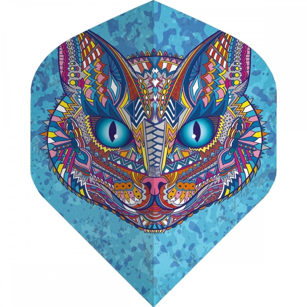 Designa MultiColour - Cat No2 Darts Flights - Dartshopper.co.uk