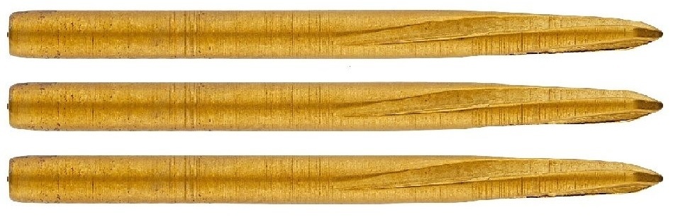 Unicorn Steel Dart Points Volute Gold - Dartshopper.co.uk