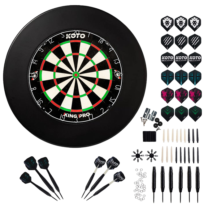 KOTO King Pro + Surround + KOTO Accessory Kit Steeltip Black 90 Pieces ...