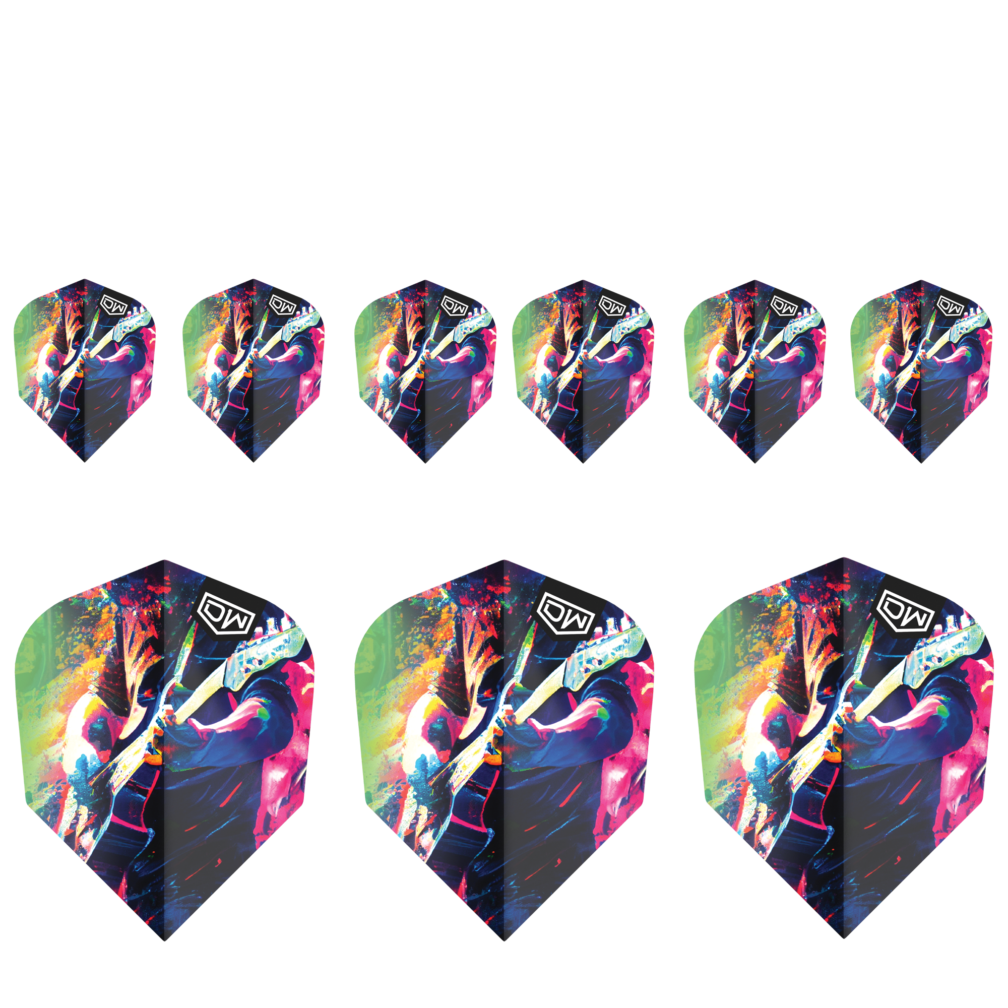 DW Anthem 3 Set NO6 Dart Flights - Dartshopper.co.uk