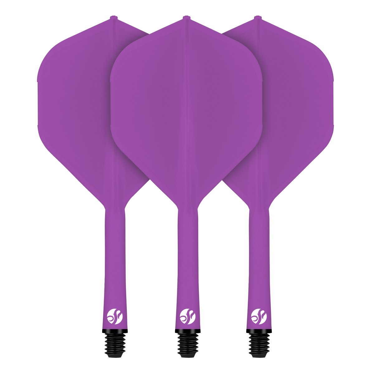 Shot Flight Deck System Purple NO2 Dart Flights - Dartshopper.co.uk