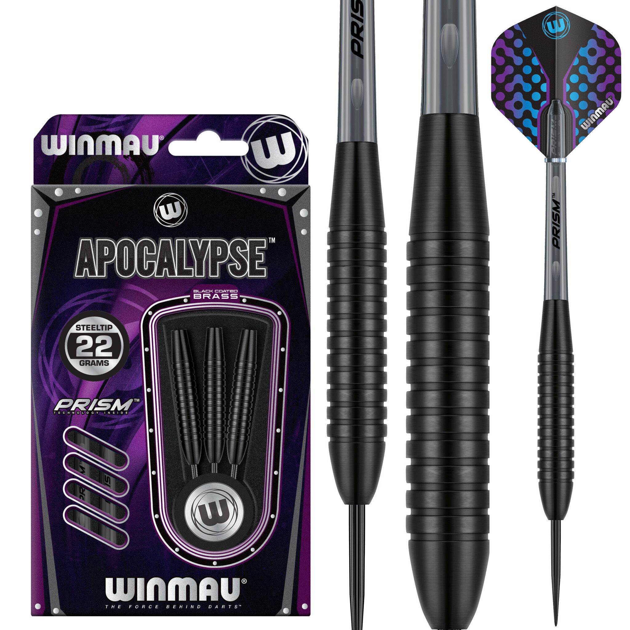 Winmau Apocalypse 2 Brass Steel Tip Darts - Dartshopper.co.uk