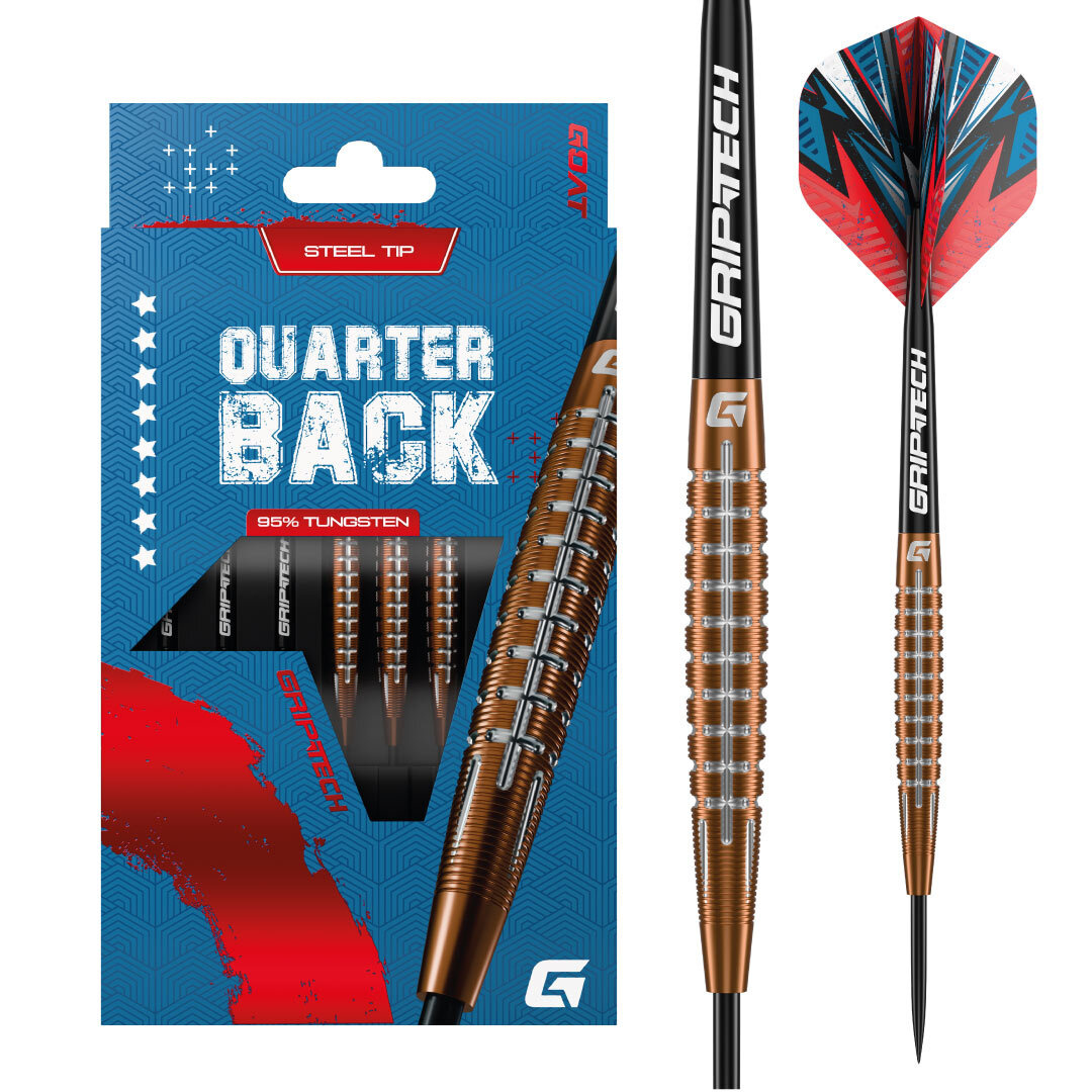 GOAT Quarterback V1 95% Steel Tip Darts - Dartshopper.co.uk