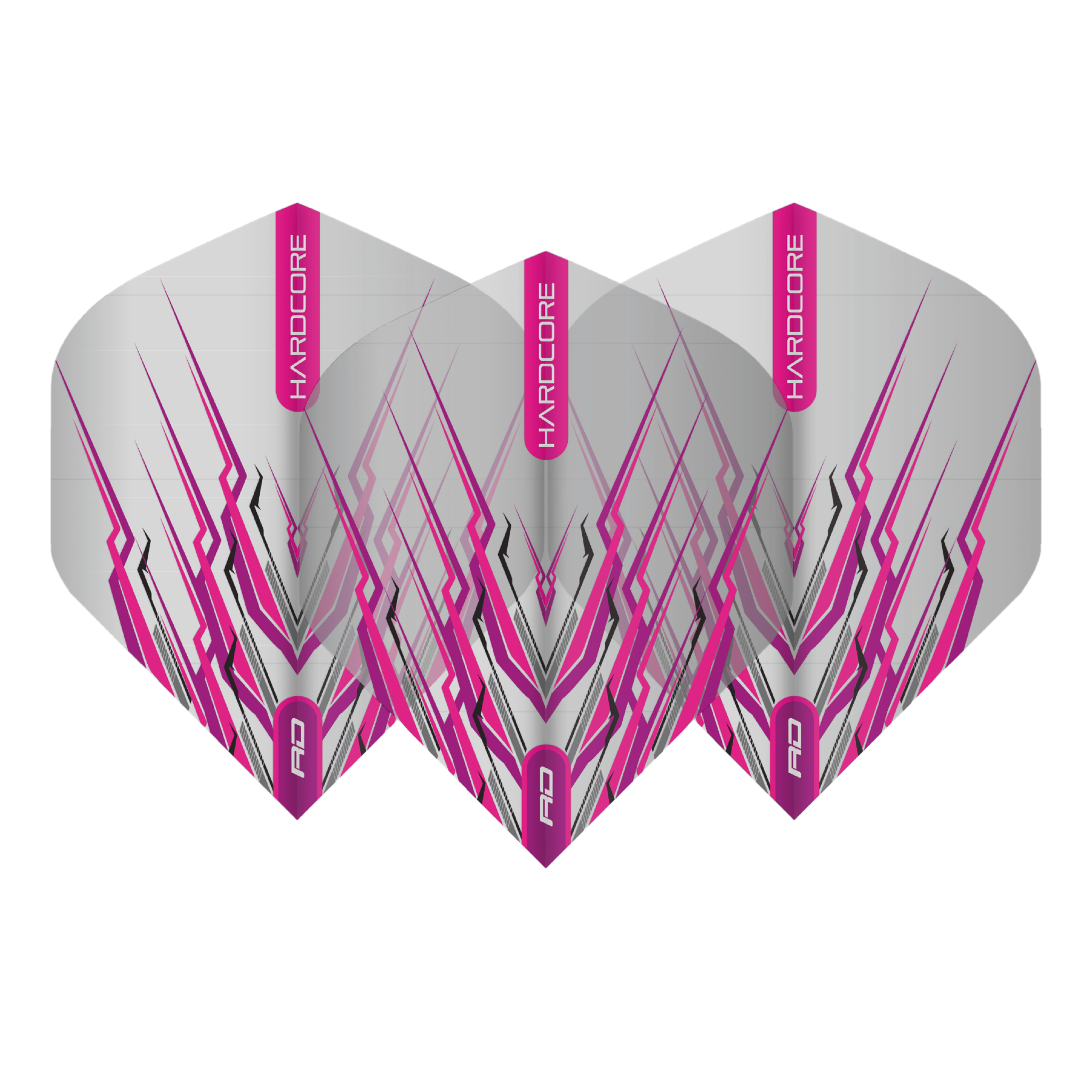 Red Dragon Peter Wright Hardcore Mohawk Pink Dart Flights - Dartshopper ...