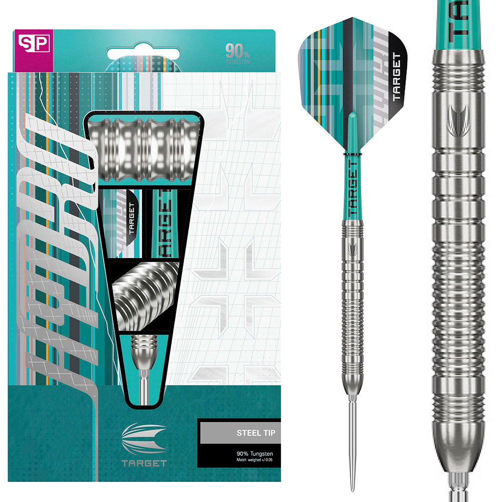 Target Hydro 03 Swiss Point 90% Steel Tip Darts - Dartshopper.co.uk