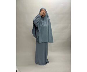 Abaya Sofia - Capri Blue - By Aicha