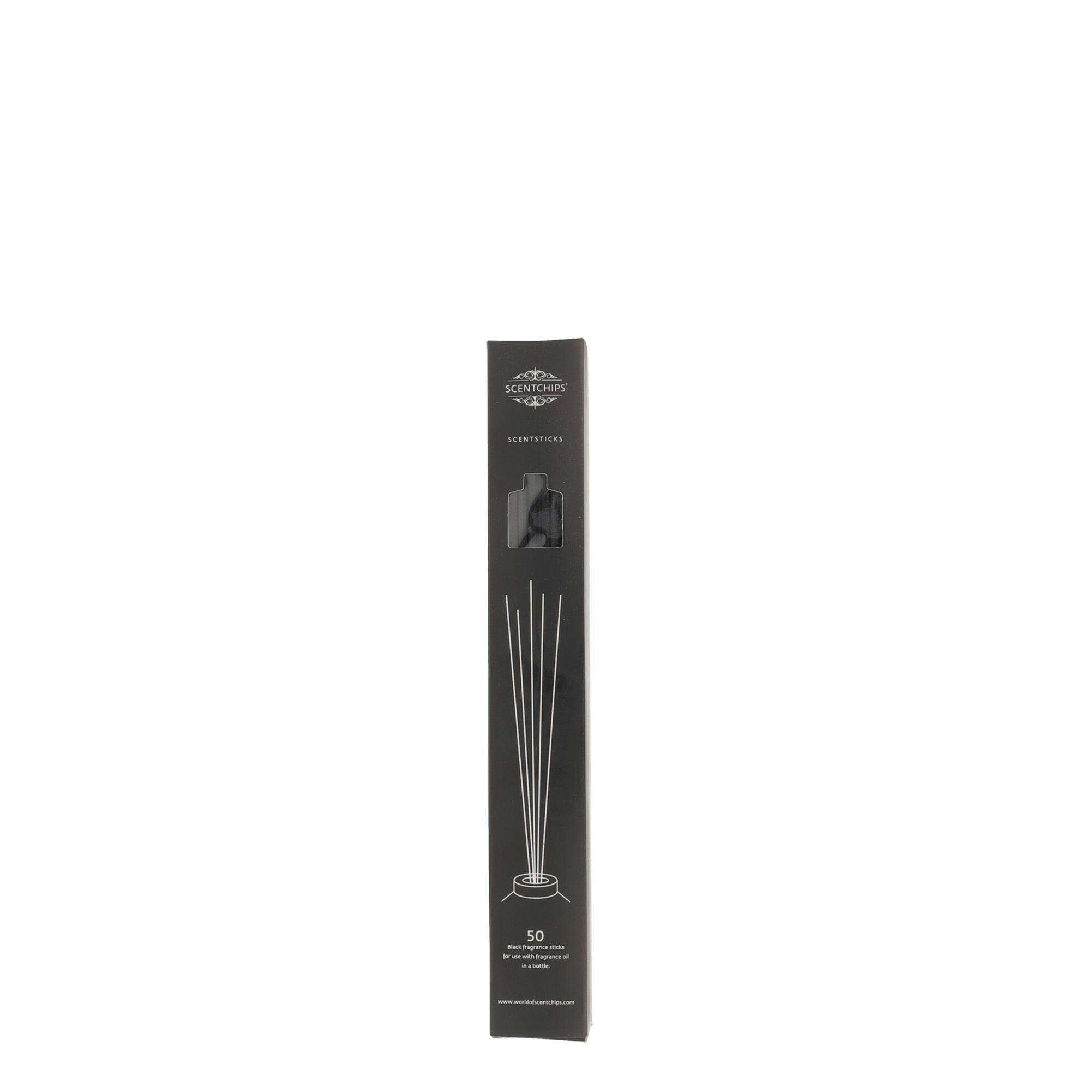 Black reed diffuser sticks 50 pcs 25cm - Scentchips®