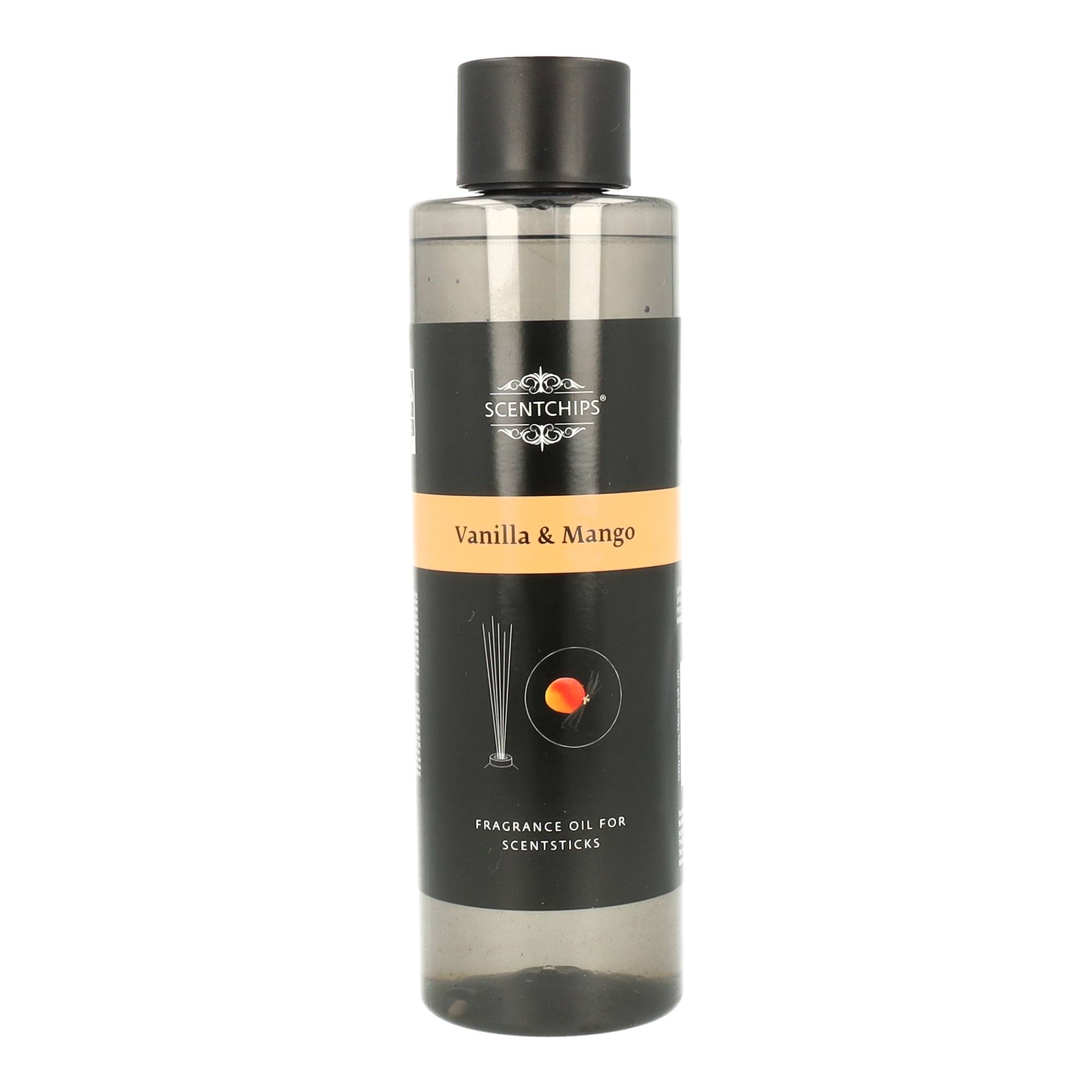 Geurolie navulling geurstokjes Vanille & Mango - Scentchips®