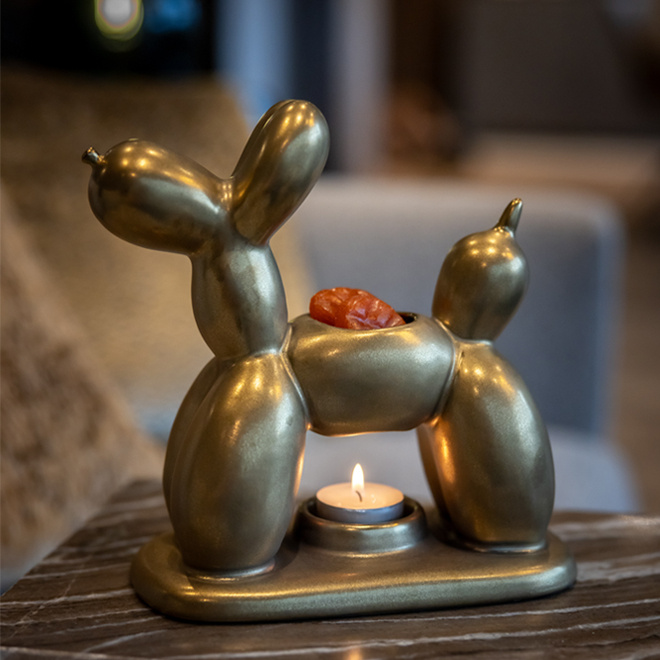 Balloon Dog Gold wax burner ScentBurner - Scentchips®