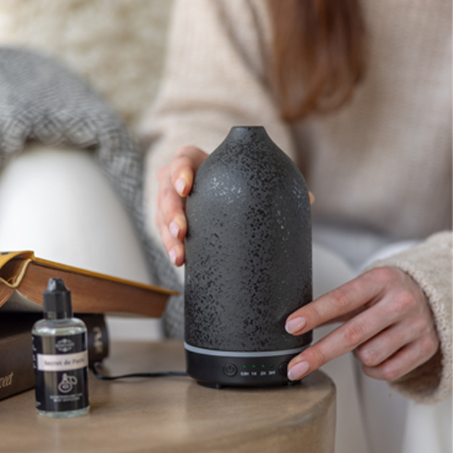 Aroma diffuser Sense Zwart | Officiële webshop - Scentchips®