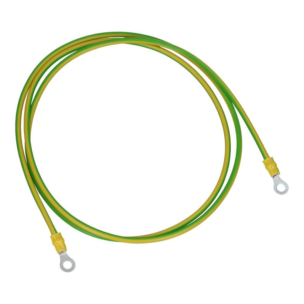Kant-en-klare aardingskabel 6mm2 inclusief kabeloog 4,5 meter ...