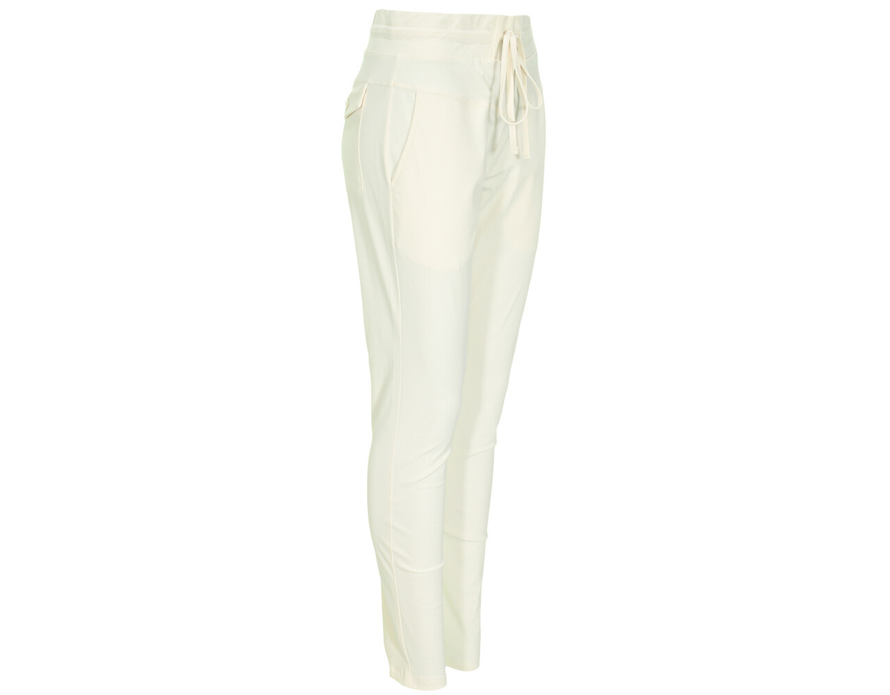 Travel broek amber ivory 241 - stretchshop.nl