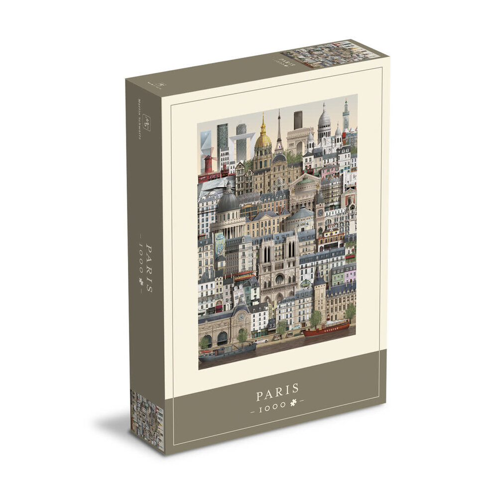 Martin Schwartz Paris jigsaw puzzle 1000 pieces – 50x70cm - blikfang