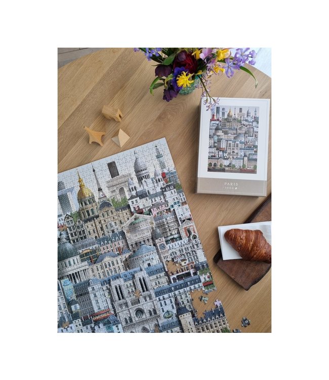 Martin Schwartz Paris jigsaw puzzle 1000 pieces – 50x70cm - blikfang