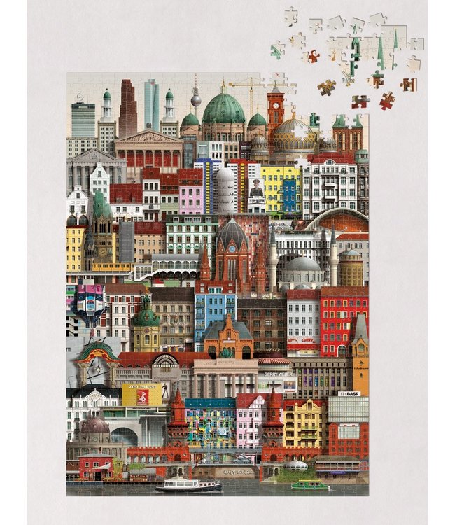 Martin Schwartz Berlin jigsaw puzzle 1000 pieces – 50x70cm - blikfang