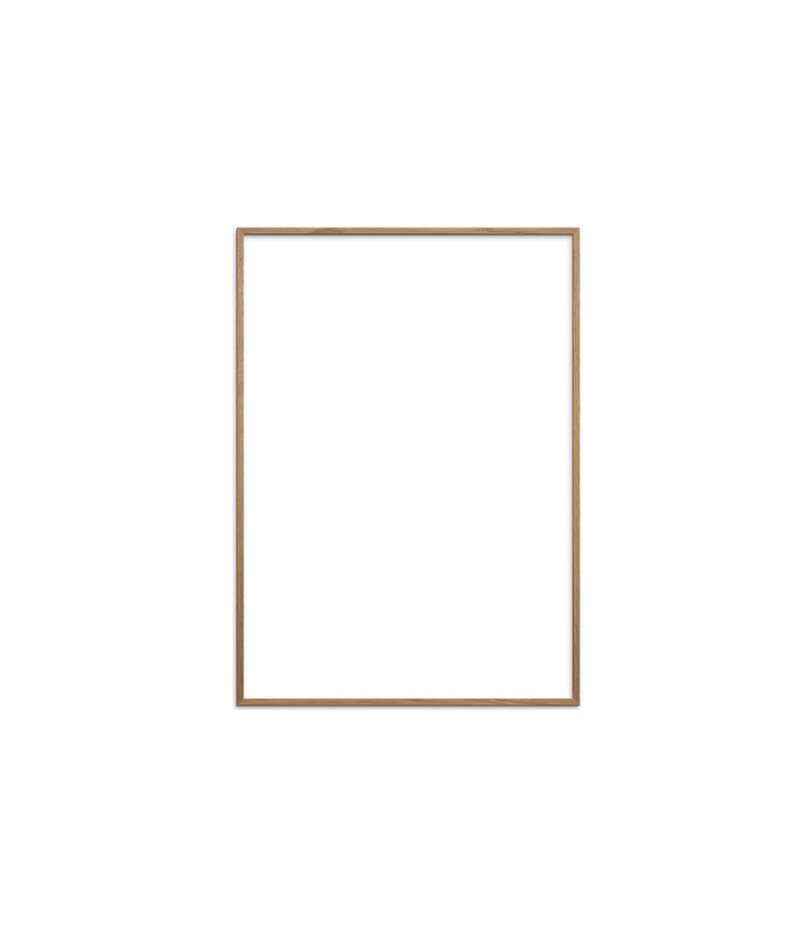 Novictus Solid oak photo frame A4 with glass - blikfang