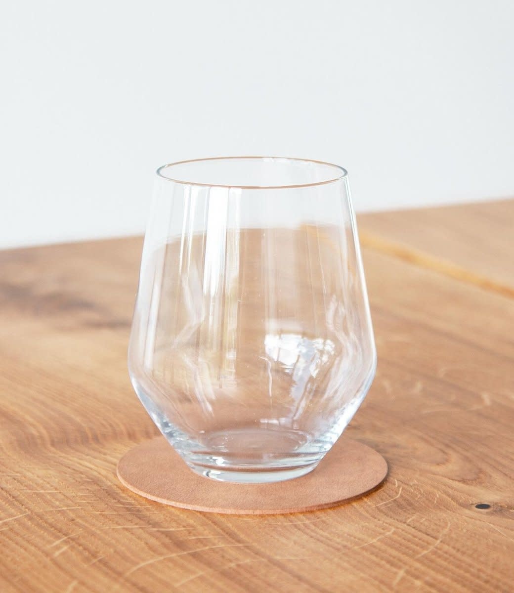 LIND DNA glass mat from recycled leather - Sustainable Danish Design ...