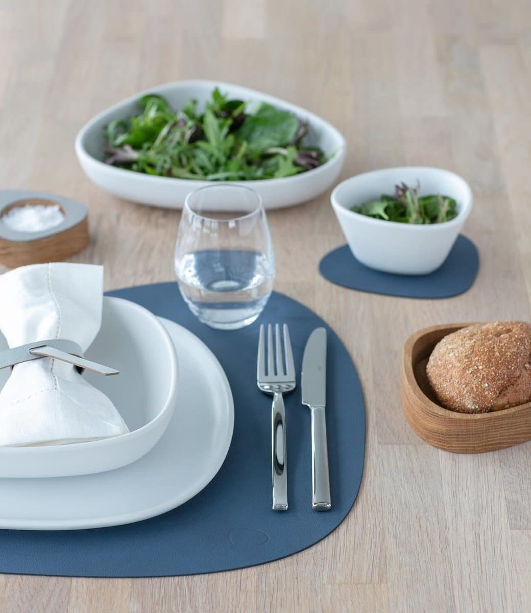 LIND DNA Dinner Mat from recycled leather - Sustainable Danish Design ...