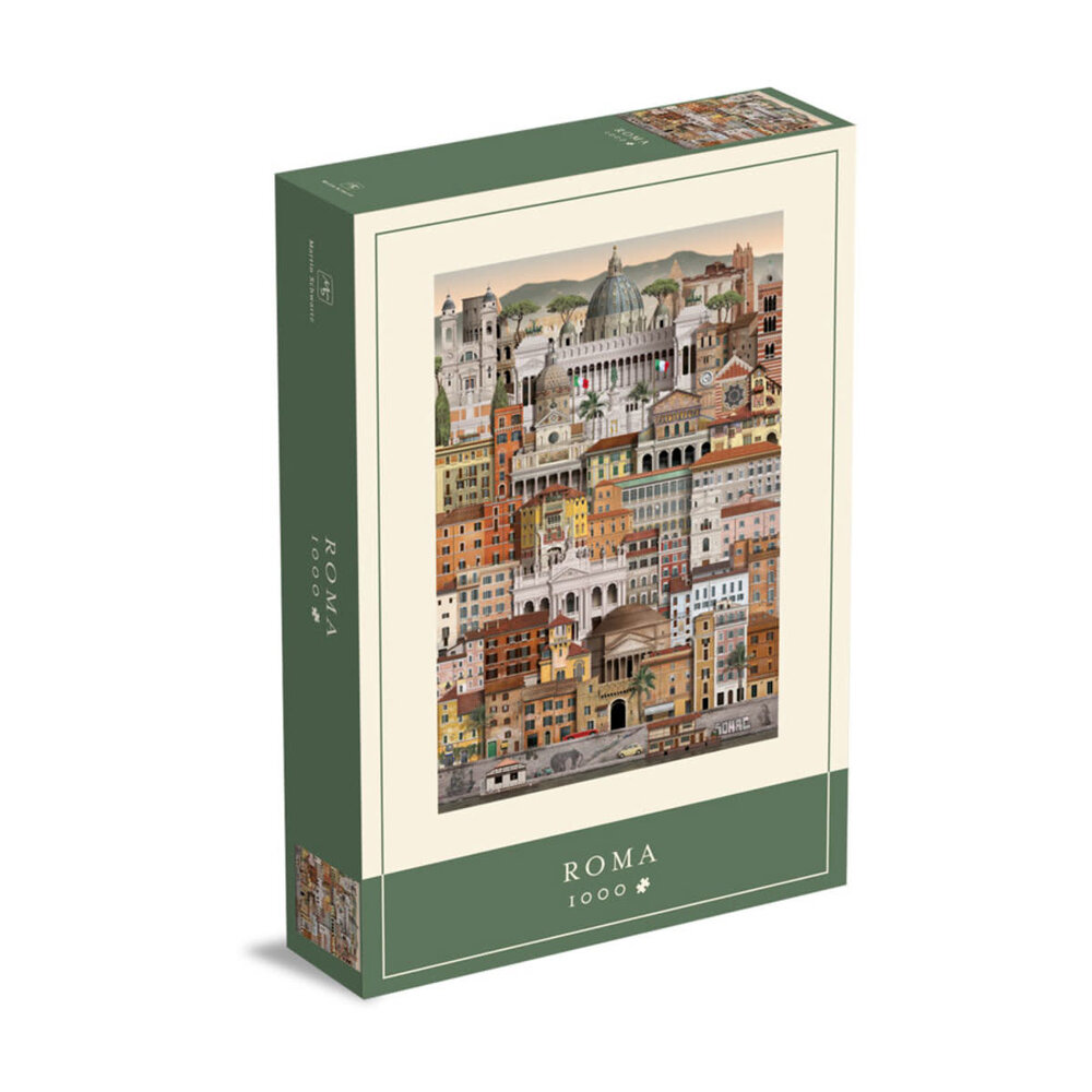 Martin Schwartz Rome jigsaw puzzle 1000 pieces – 50x70cm - blikfang