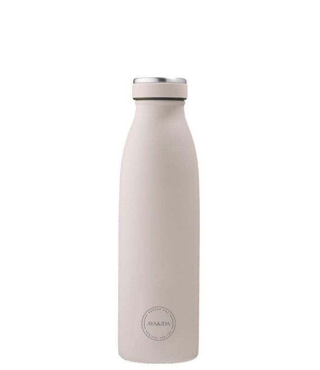 AYA & IDA Thermo RVS Drinking bottle 500 ml Lavender - blikfang