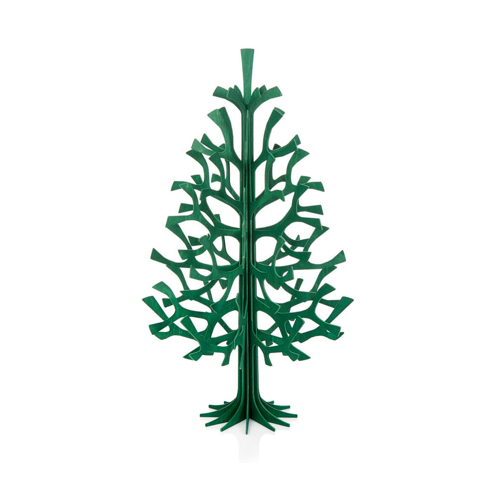 Lovi Spruce Birch plywood Tree darkgreen H50cm 3D-tree DIY package ...