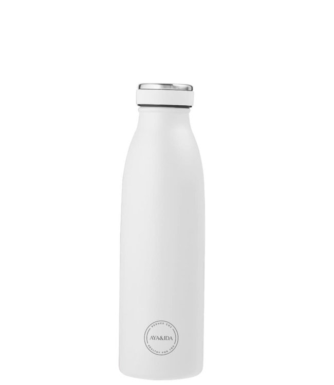 AYA & IDA Thermo RVS Drinking bottle 500 ml Lavender - blikfang