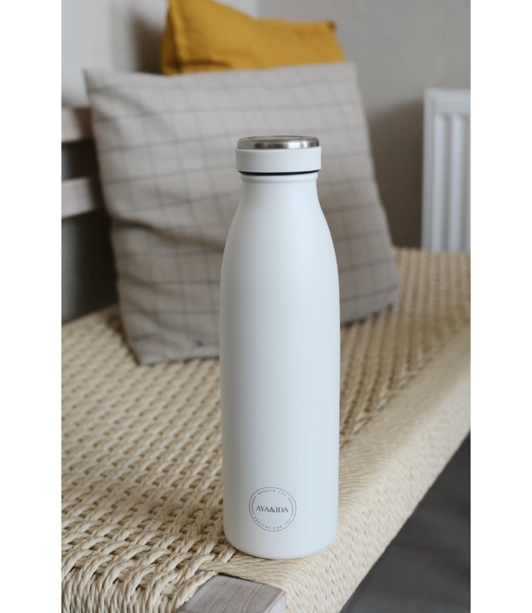 AYA & IDA Thermo RVS Drinkfles - Duurzame keuze, ook voor jezelf ...