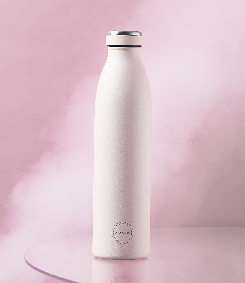 AYA & IDA Thermo RVS Drinkfles - Duurzame keuze, ook voor jezelf ...