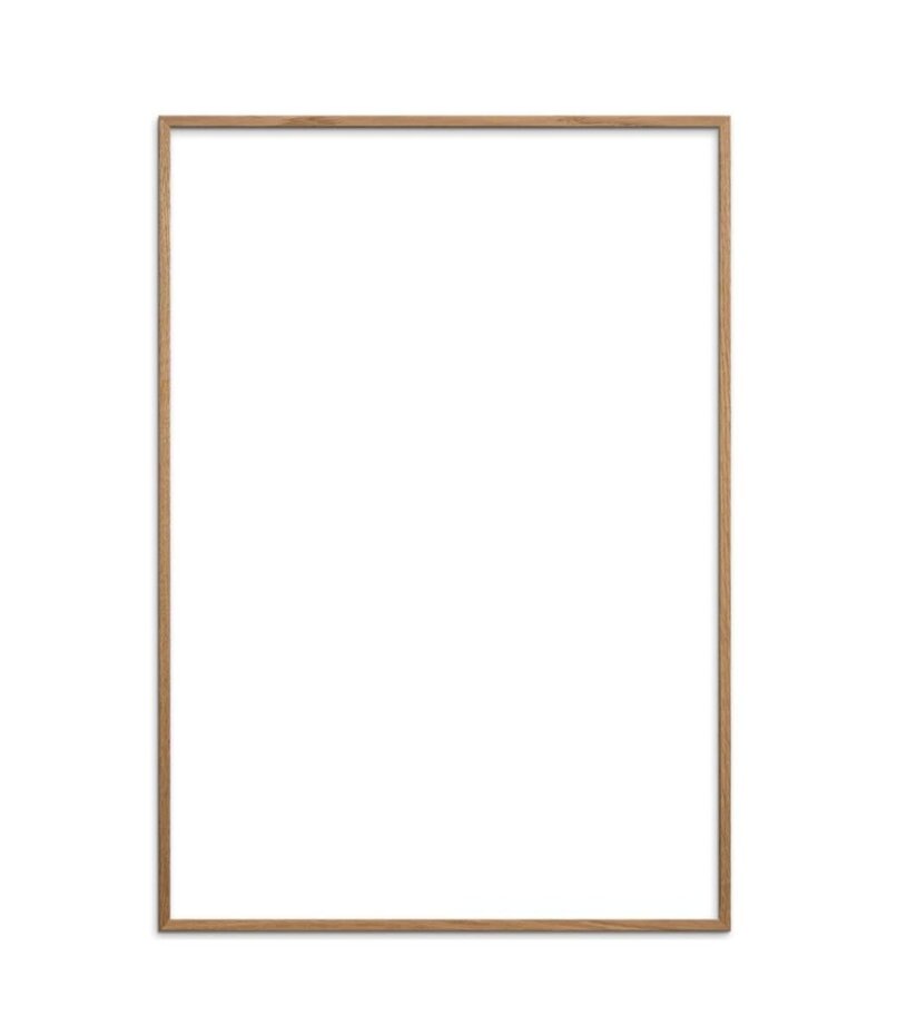 Novictus A2 Solid Oak photo frame with glass - blikfang