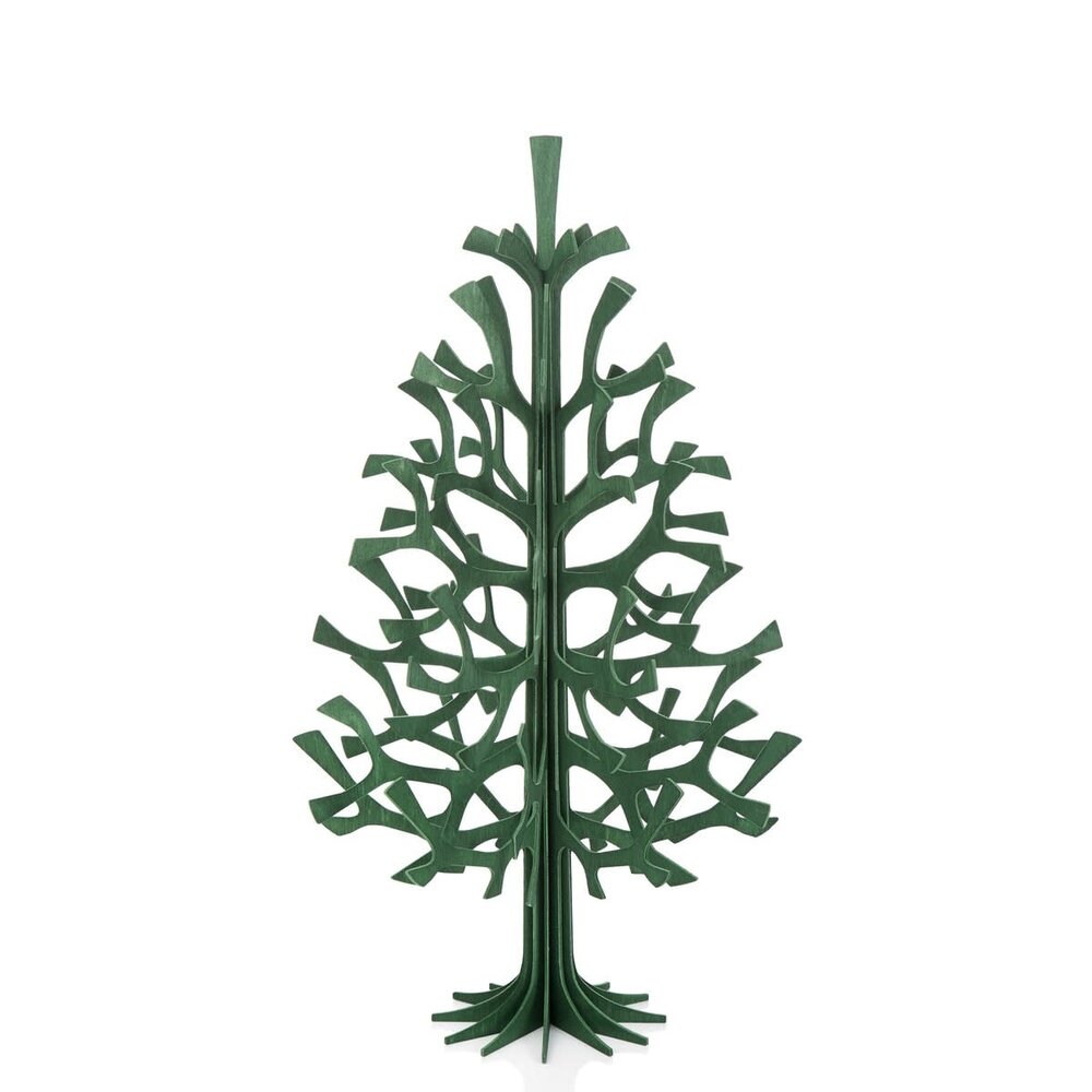 Lovi Spruce Birch plywood Tree H100cm dark green 3D-tree DIY package ...