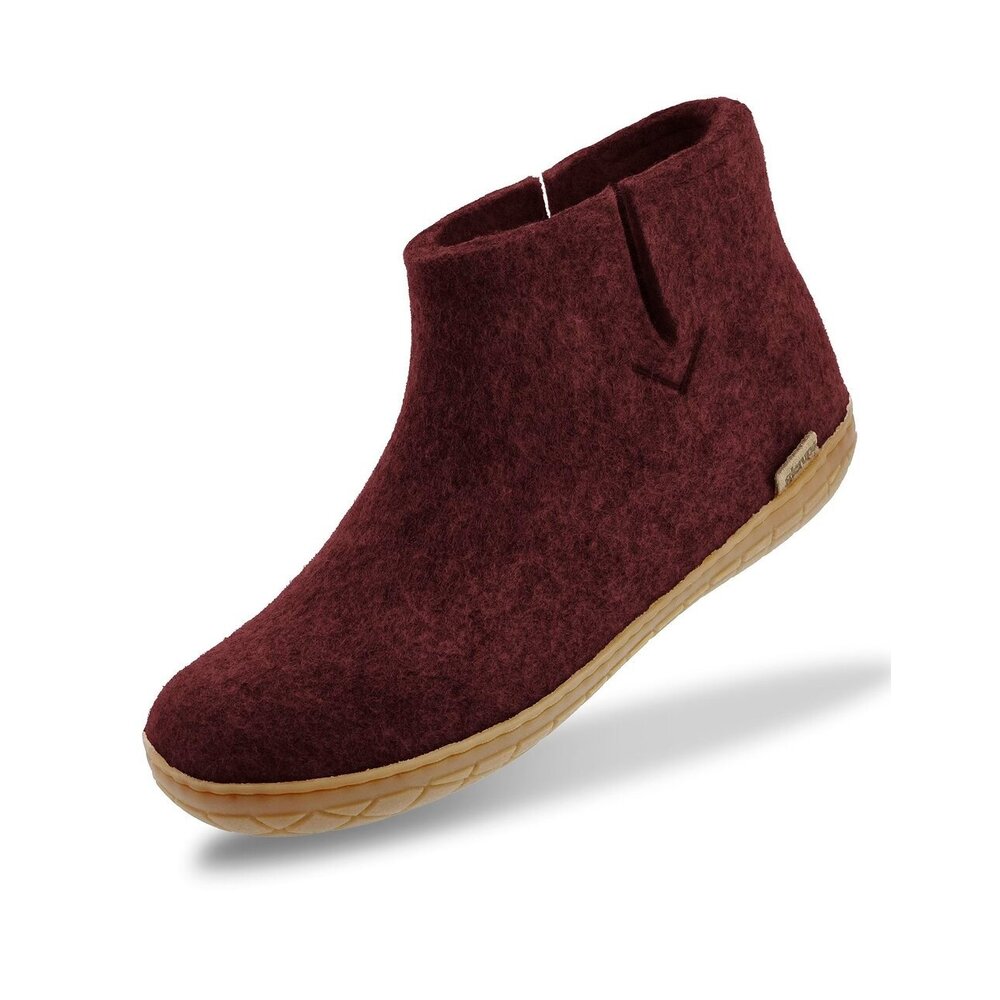 Glerups Boot with rubber honey sole (various sizes) Beet - blikfang