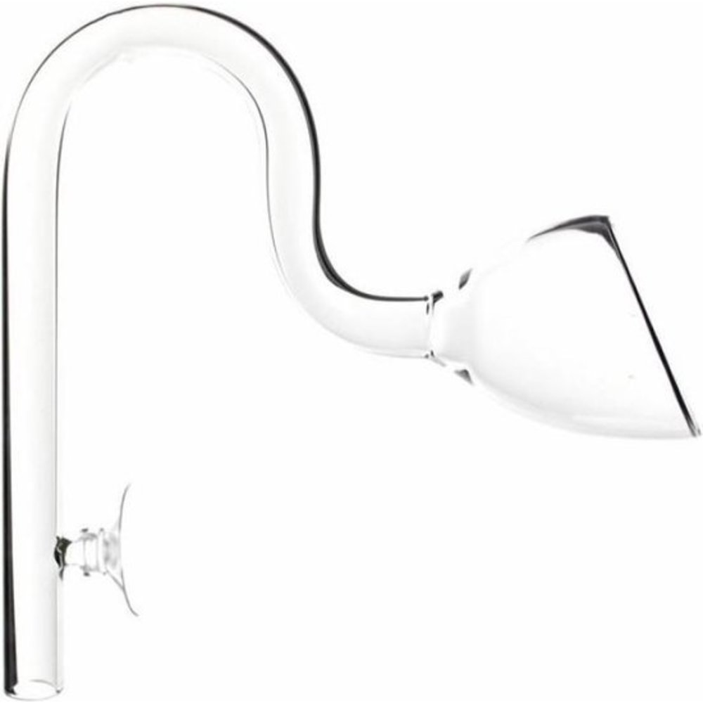 Glass Lily Pipe Outflow