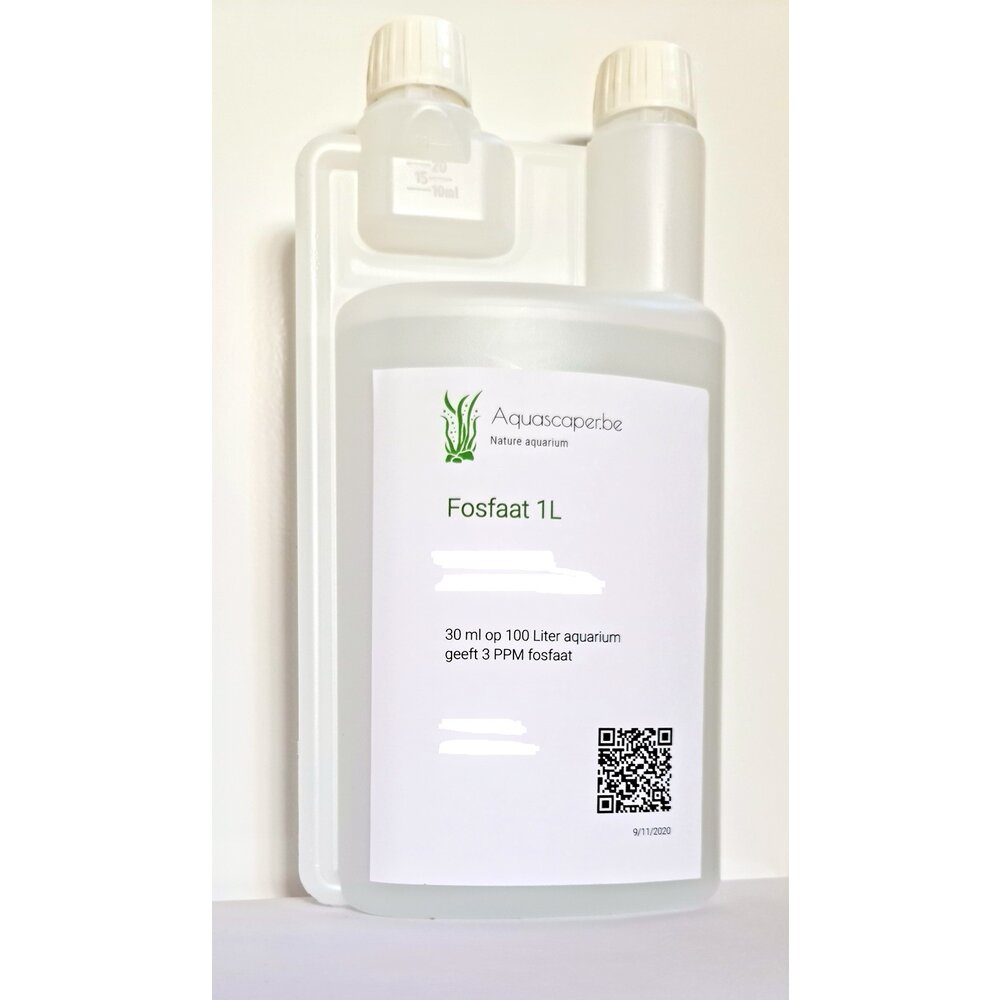 Phosphate liquid aquarium fertilization