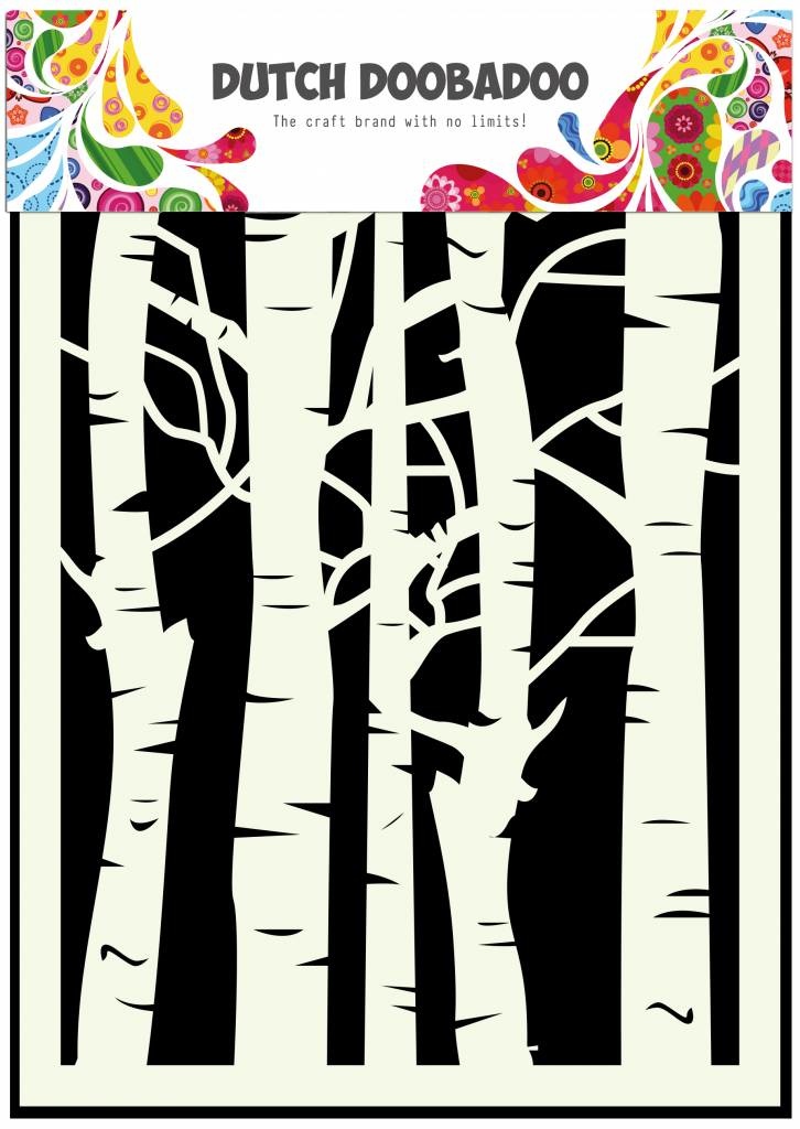 Dutch Mask Art A5 Birch Trees - Yart Factory retail en B2B webshop ...