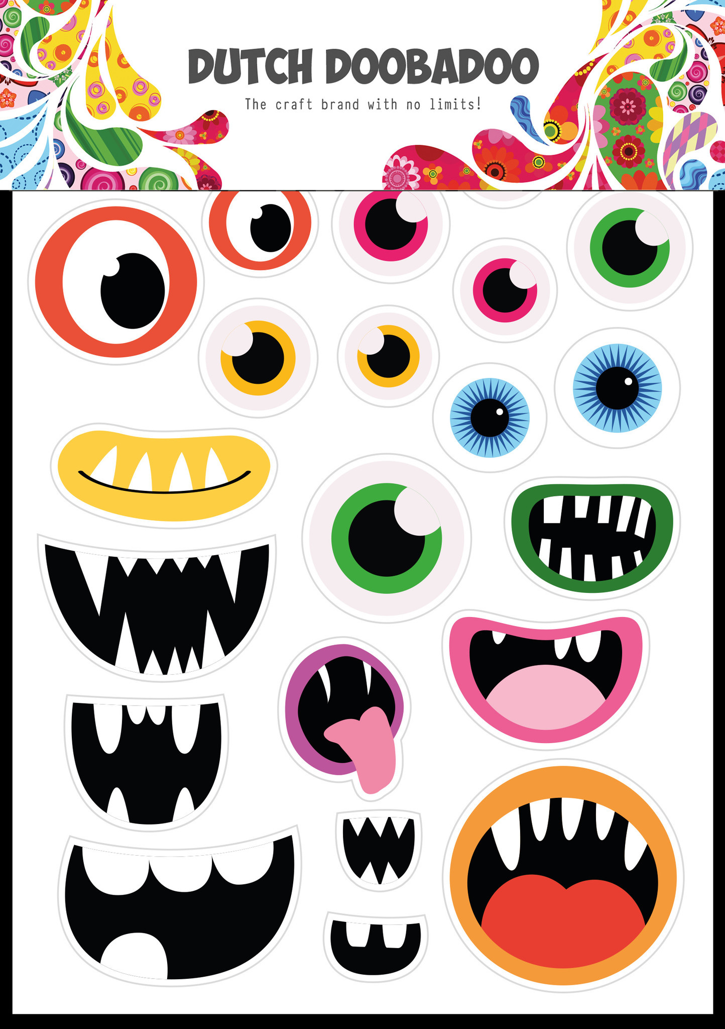 DDBD Dutch Sticker Art A5 Monster - Yart Factory retail en B2B webshop ...