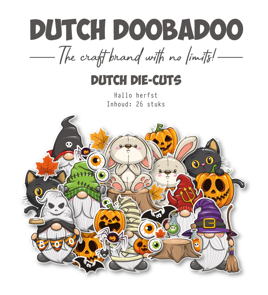 DDBD Die-cuts Hallo Herfst 26 pcs - Yart Factory retail en B2B webshop ...