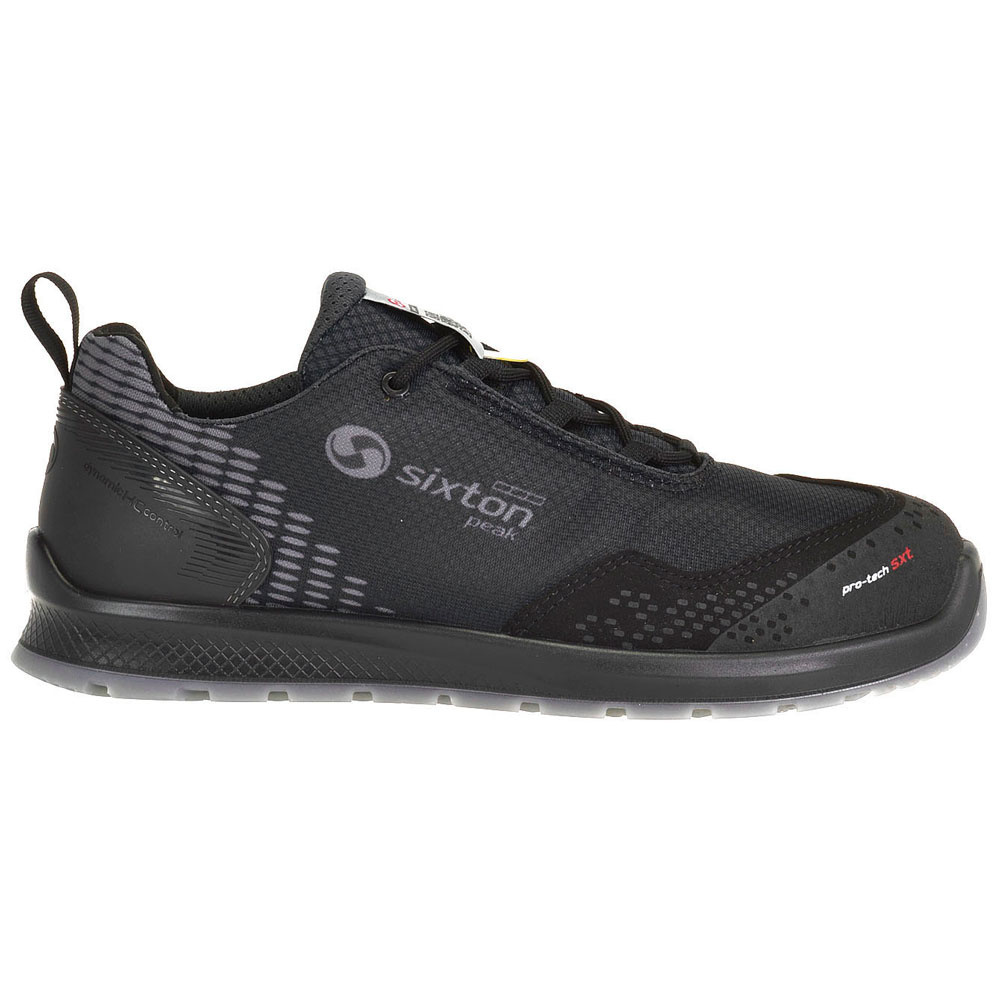 Sixton Auckland Sneaker Werkschoenen Zwart Laag S3 ...