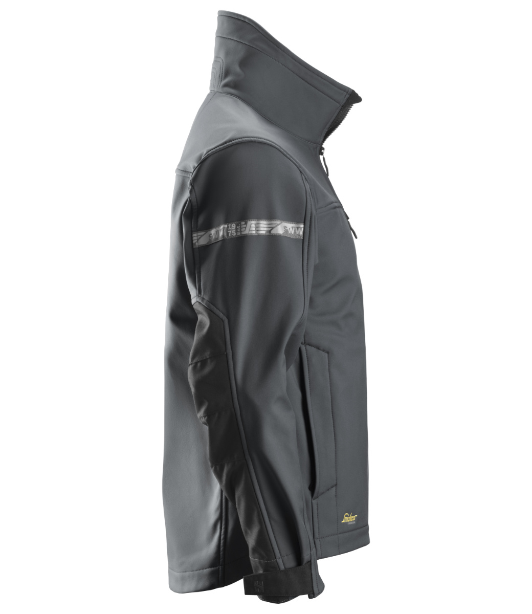 Snickers 1200 Softshell Werkjas AllroundWork Staalgrijs/Zwart ...